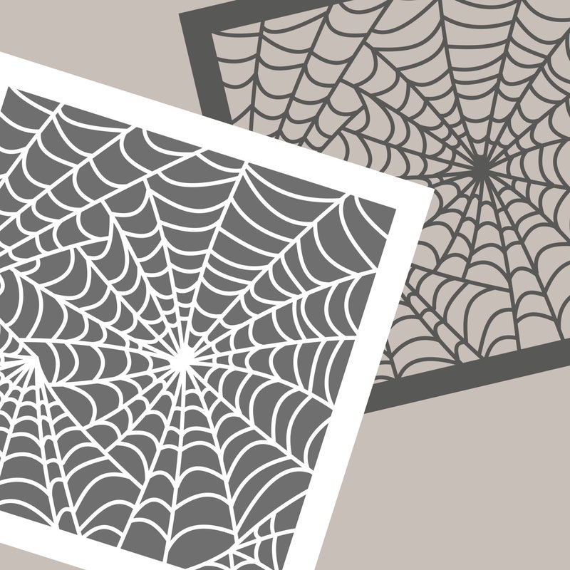 Spider Web Svg - Etsy