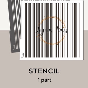 Digital STENCIL Barcode Cookie Stencil SVG Barcode Stencil Barcode Line Stencil Background ...