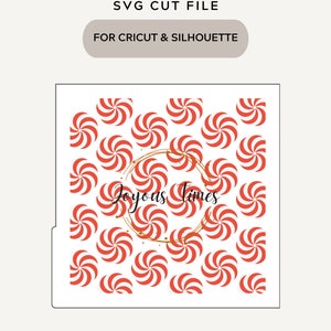 Digital STENCIL Peppermint Candy Cookie Stencil SVG Candy Stencil Peppermint Stencil Christmas ...