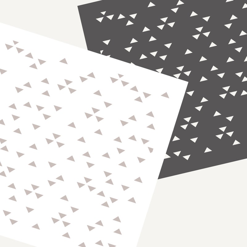 Triangle Stencil - Etsy