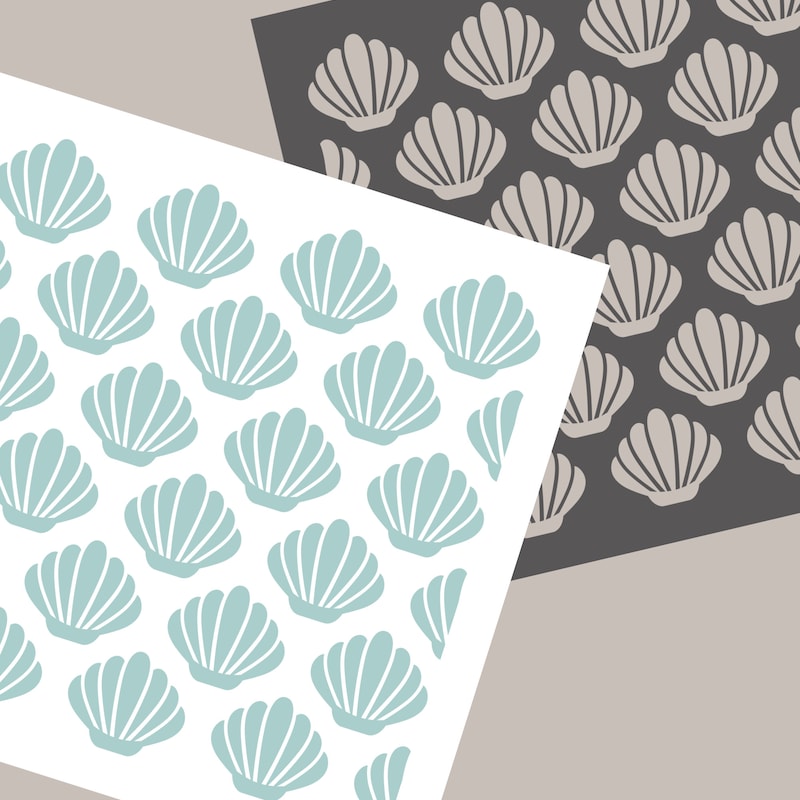 Shell Stencils - Etsy