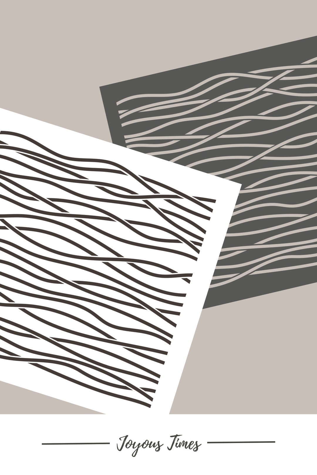 Digital STENCIL Squiggle Line Cookie Stencil SVG Wave Stencil Line ...