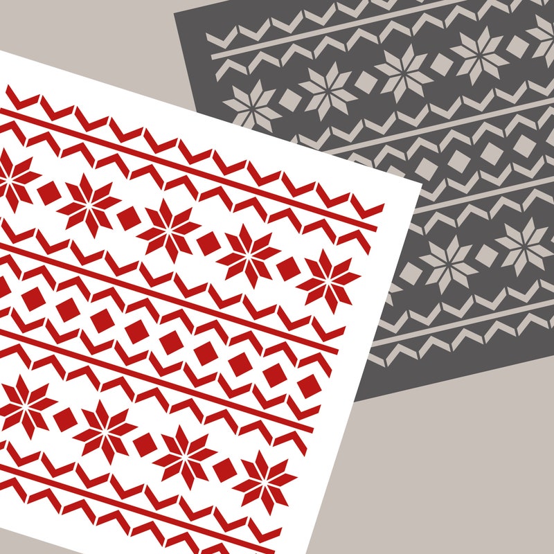 Christmas Stencils - Etsy