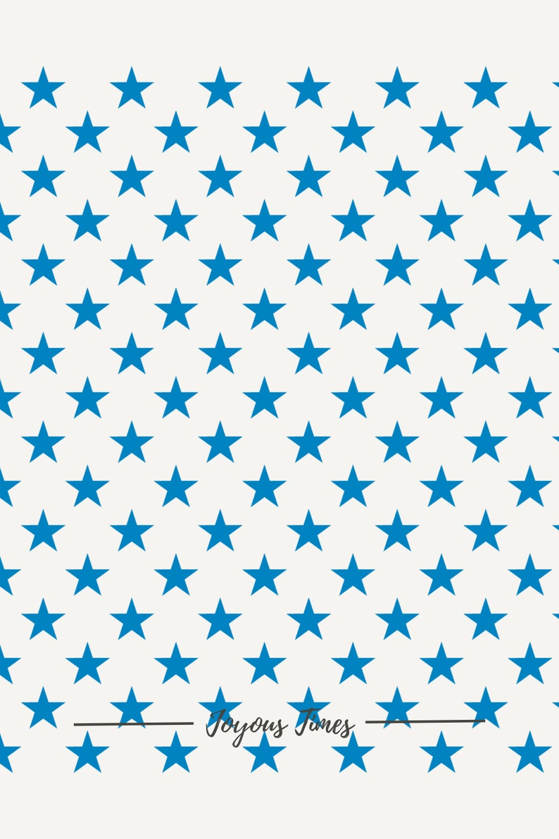 Digital Stencil Bundle Star Stencil Repeating Star Pattern Etsy
