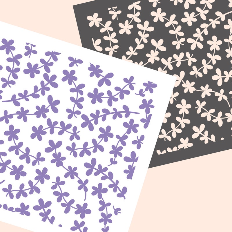 Nature Stencils - Etsy