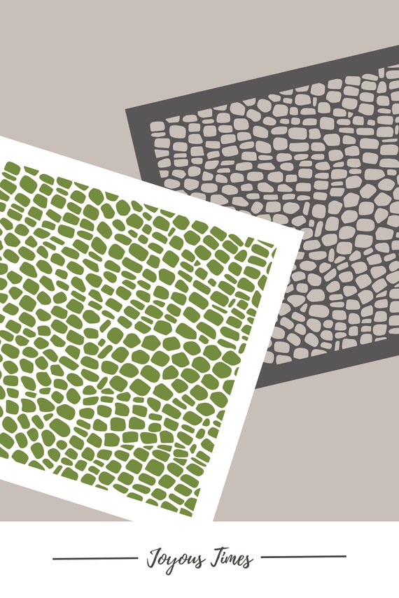 Lizard Skin Stencil