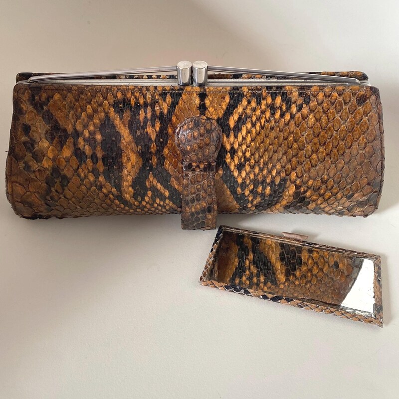 Python Clutch - Etsy