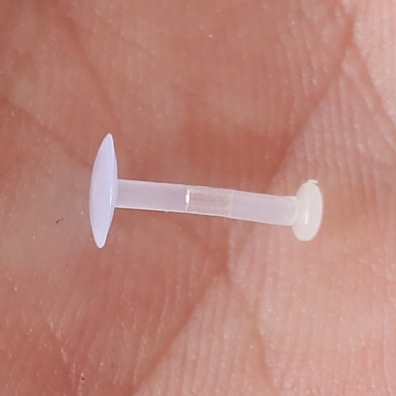 Plastic Labret - Etsy