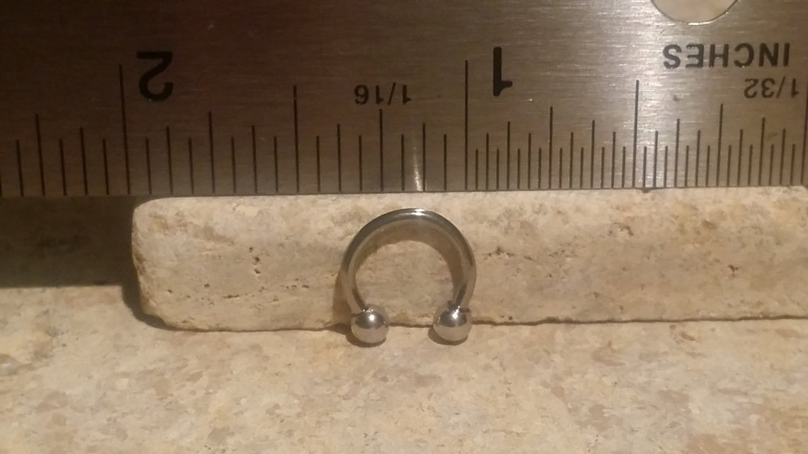 16g Septum Ring 14g Septum Ring 18g 8mm 5/16 Small - Etsy