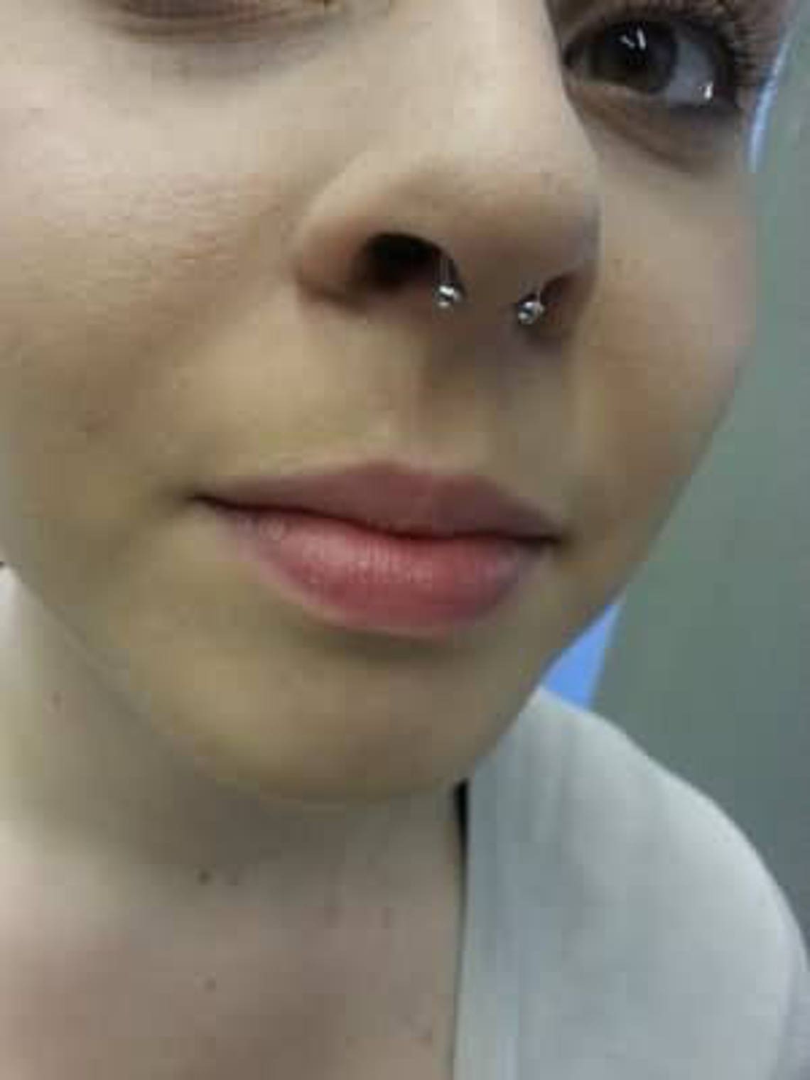 18g Septum Ring, 6mm 1/4", Tiny Septum Ring. U Shape. Horseshoe. High ...