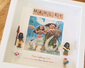 Moana photo frame | Etsy