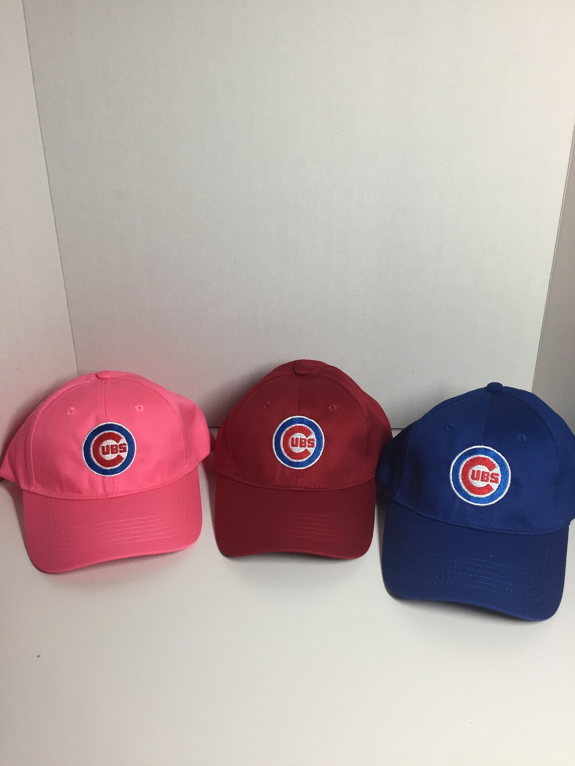 Chicago Cubs Youth Baseball Hat Baseball Cap With Cubs - Etsy