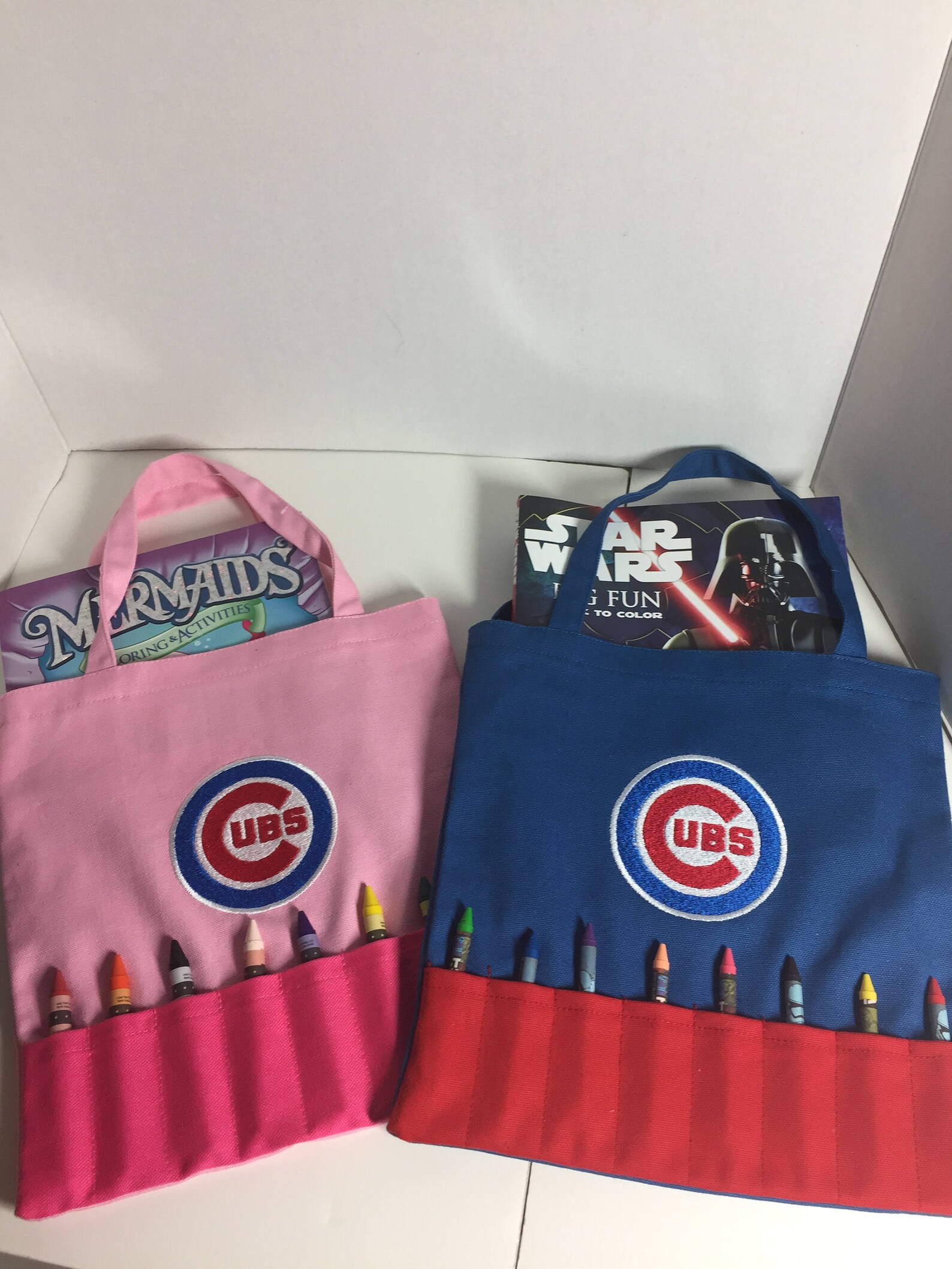 Chicago Cubs Book Bag Cubs Book Tote Cubs Childs Gift - Etsy