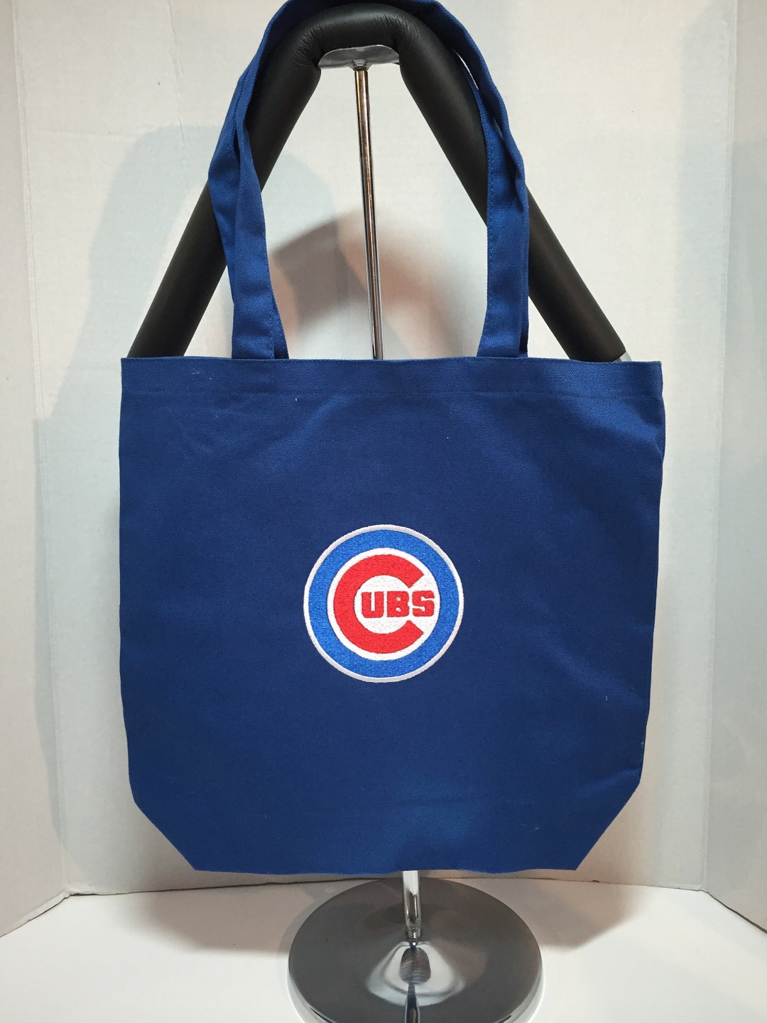 Chicago Cubs Tote Bag, Cubs Tote, Cubs Womans Gift, Canvas Bag, Cubs ...