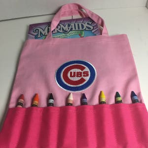 Chicago Cubs Book Bag, Cubs Book Tote, Cubs Childs Gift, Coloring Book ...