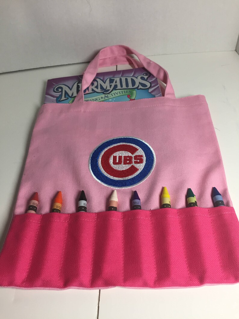 Chicago Cubs Book Bag Cubs Book Tote Cubs Childs Gift - Etsy