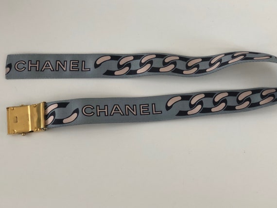 Vintage 90's CHANEL Monogram Letter Logos Iconic Webb… - Gem