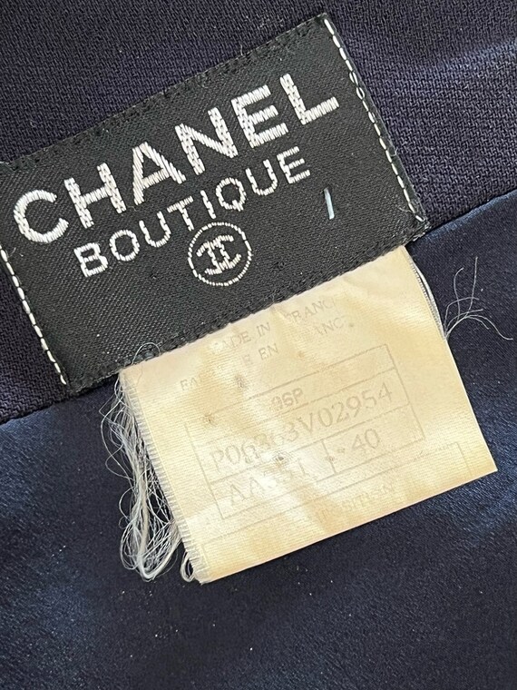Chanel Boutique Label