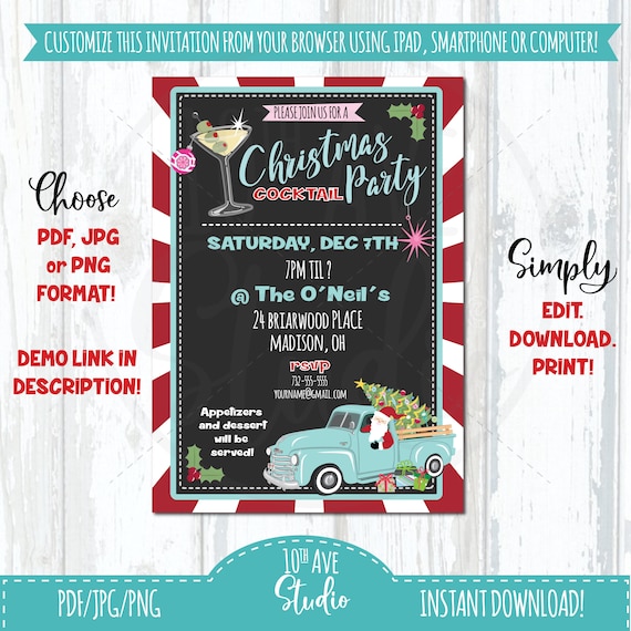 Computer Party Invitations Appetizers