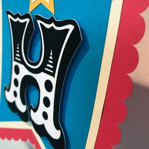 Carnival Circus Banner Printable Letters With Flags Multi-layer SVG ...