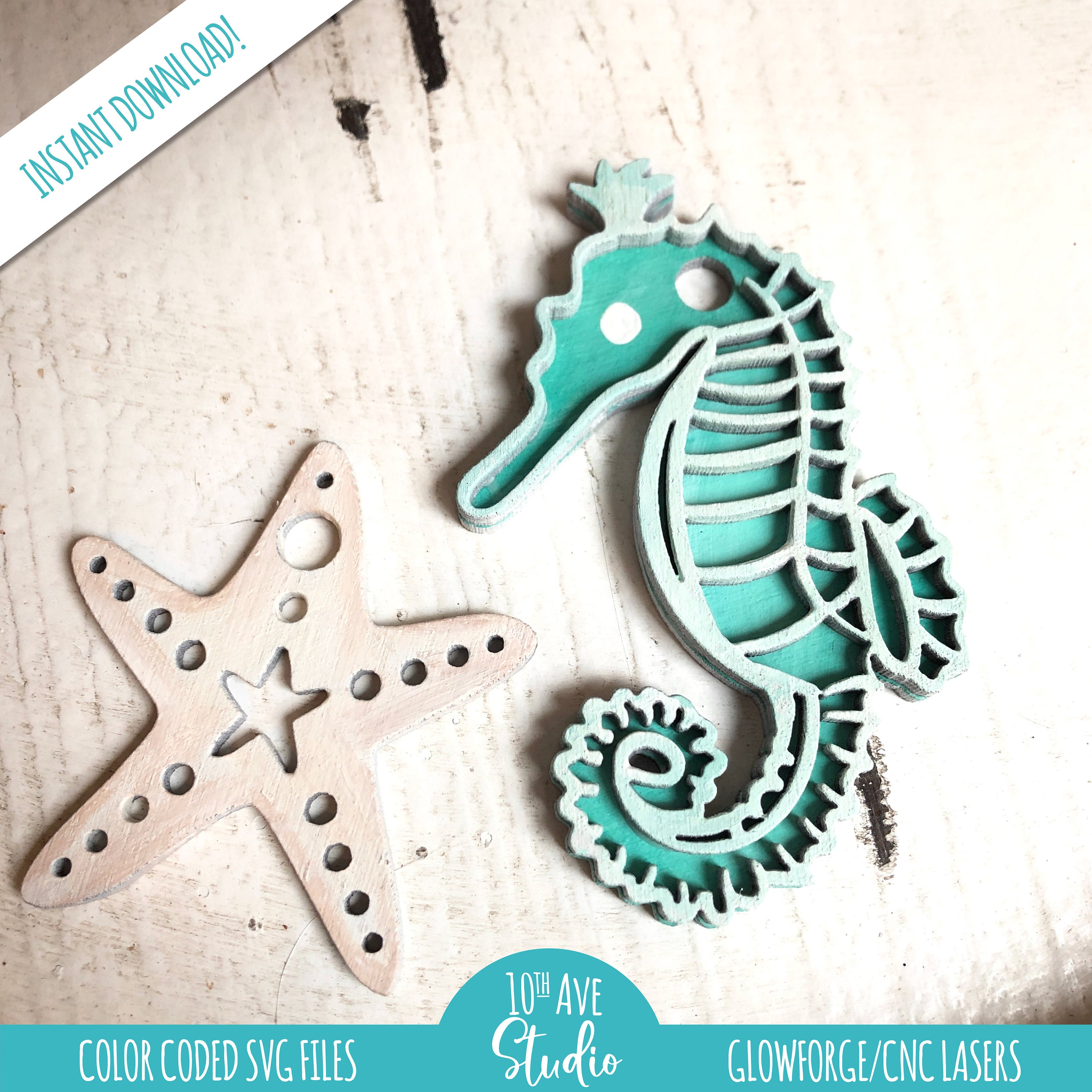 Summer Beach Day Tiered Tray Mini Layered Sign Set SVG Files - Etsy