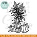 Cornstalk & Pumpkins Fall Thanksgiving Halloween SVG DXF EPS and Png ...