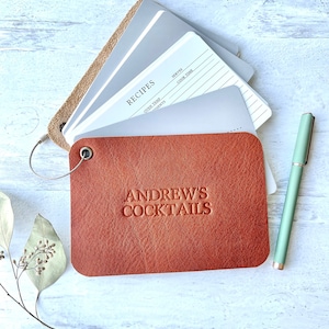 Personalized Recipe Notecard Ring the Easiest Way to Look up Recipes ...