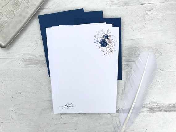 Letter Writing Stationery Set Personalized Perfect Letter - Etsy