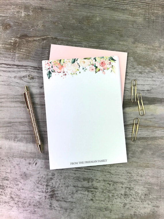 Letter Writing Stationery Set Personalized Perfect Letter | Etsy