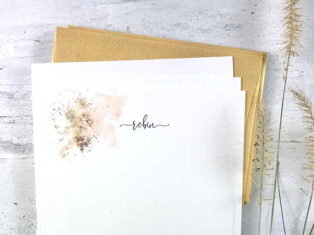Letter Writing Stationery Set Personalized Perfect Letter Writing Set ...
