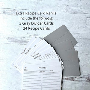 Personalized Recipe Notecard Ring the Easiest Way to Look up Recipes ...