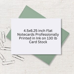 Personalized Flat Notecards Martini Design 9 - Etsy