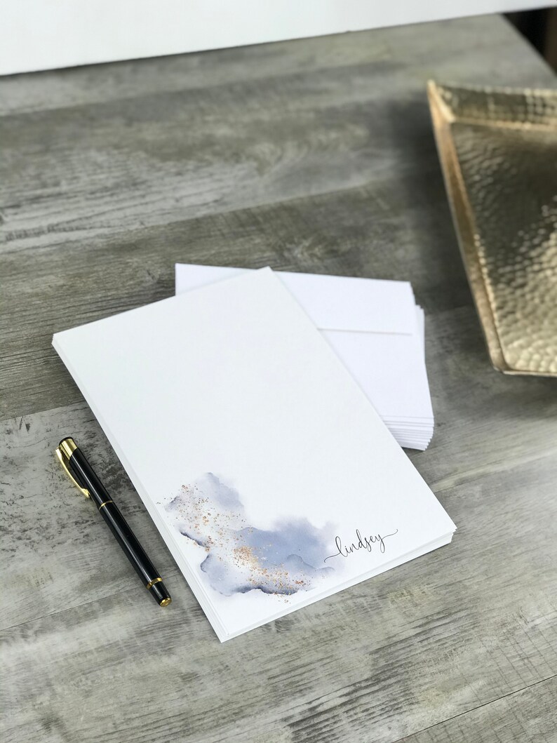 Letter Writing Stationery Set Personalized Perfect Letter - Etsy