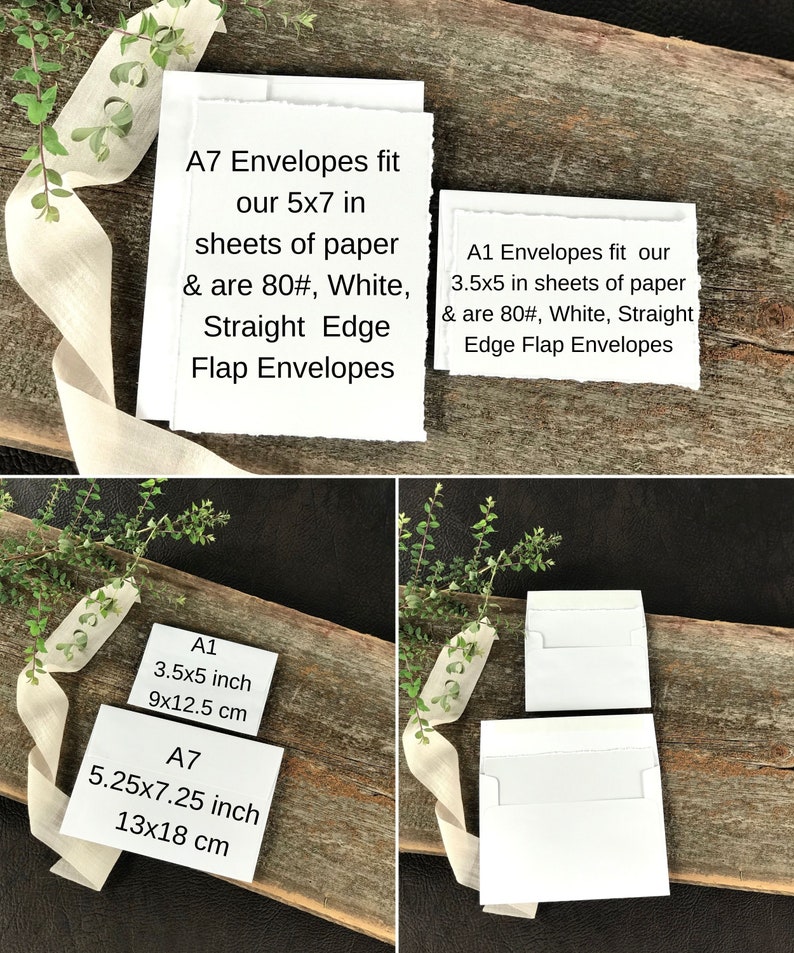 Deckled Edge Paper Hand Torn 135lb/290gsm Great for - Etsy