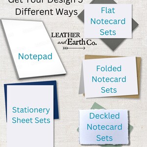 Letter Writing Stationery Set Watercolor Granite Personalized Letter ...