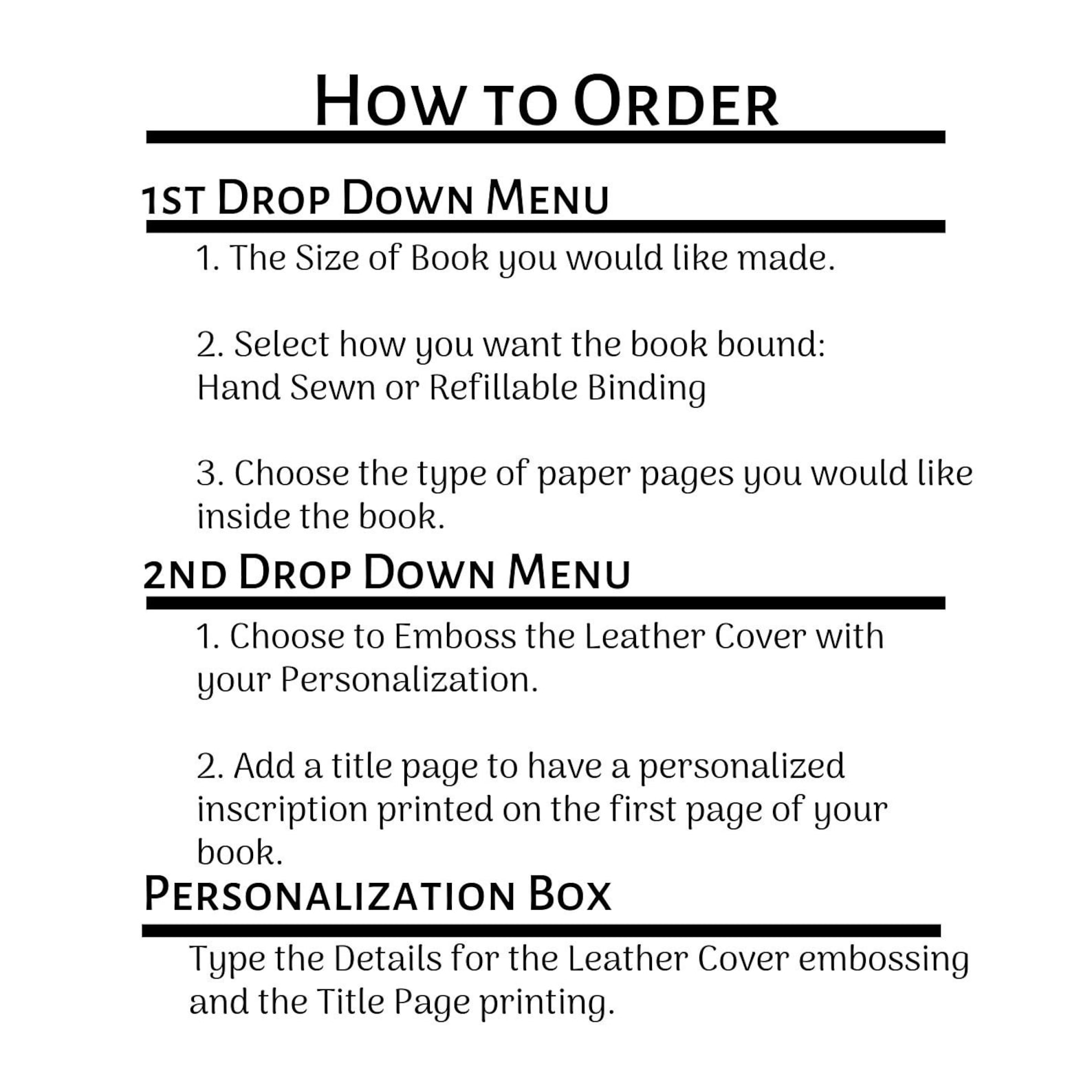 Personalized Recipe Book Dark Brown With Knife - Etsy