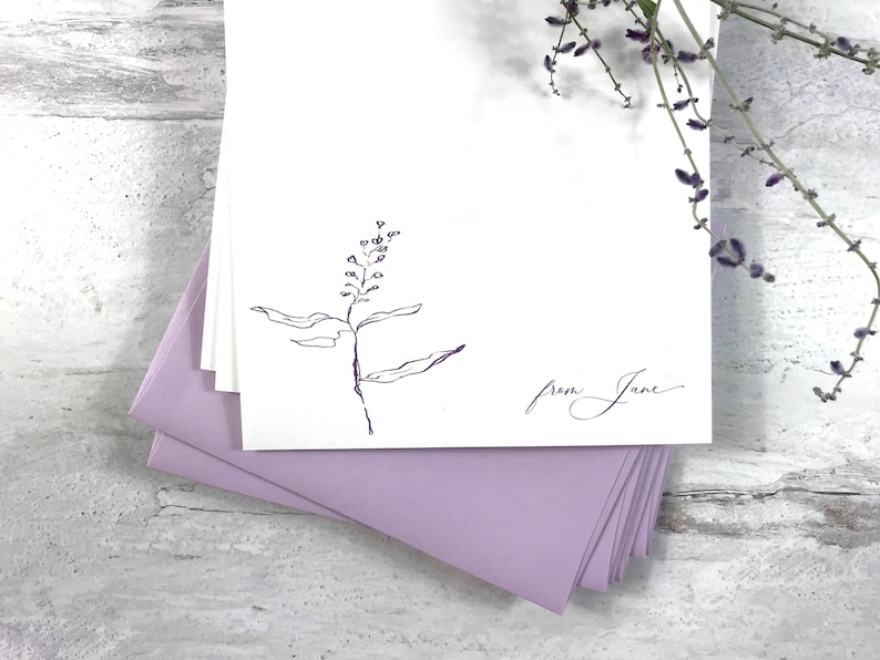 Stationary Letter Writing Stationery Set Personalized Perfect - Etsy