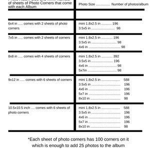 Large Photo Album Leather Photo Album Personalized Leather Scrapbook ...