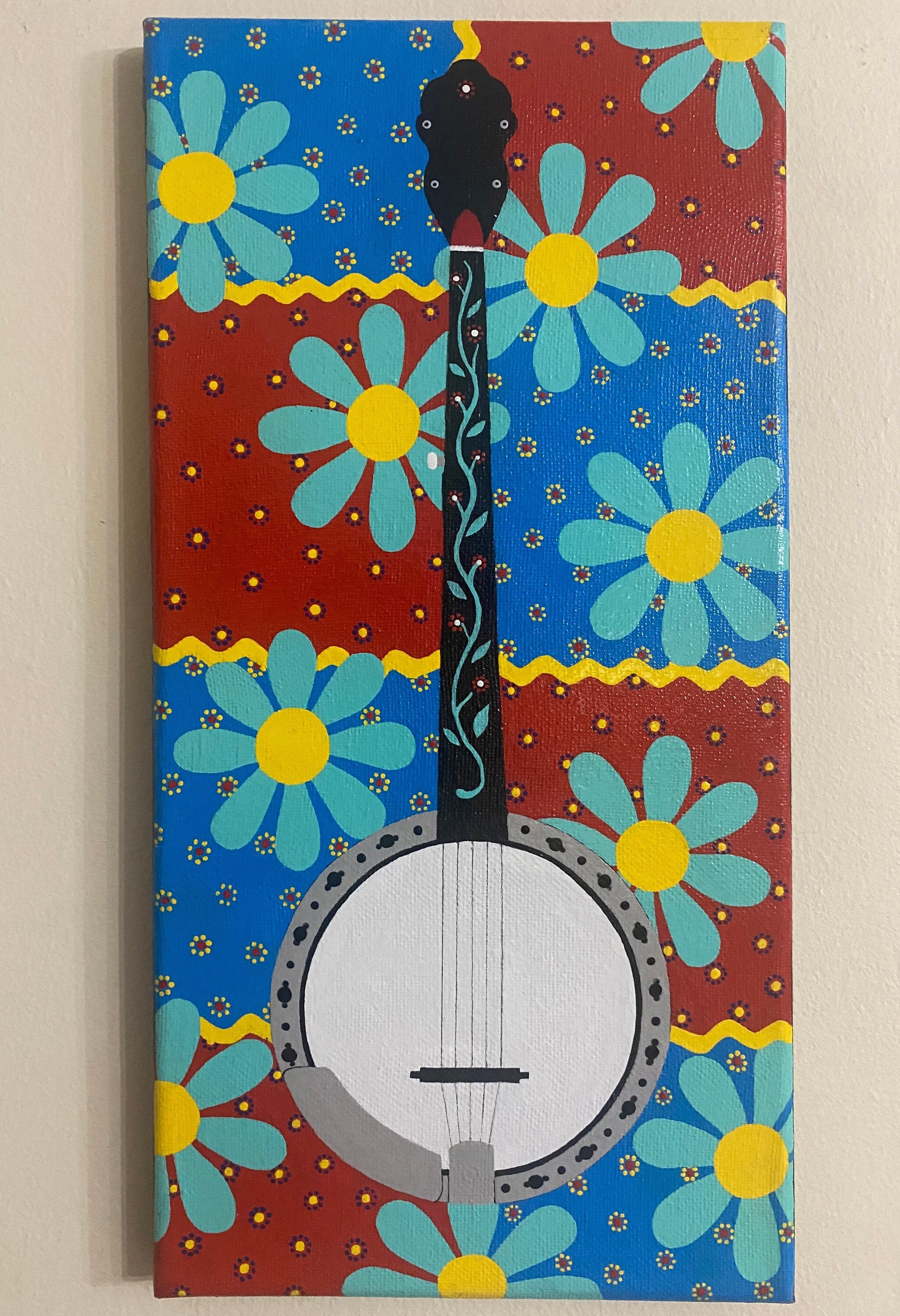 Banjo Folk Art