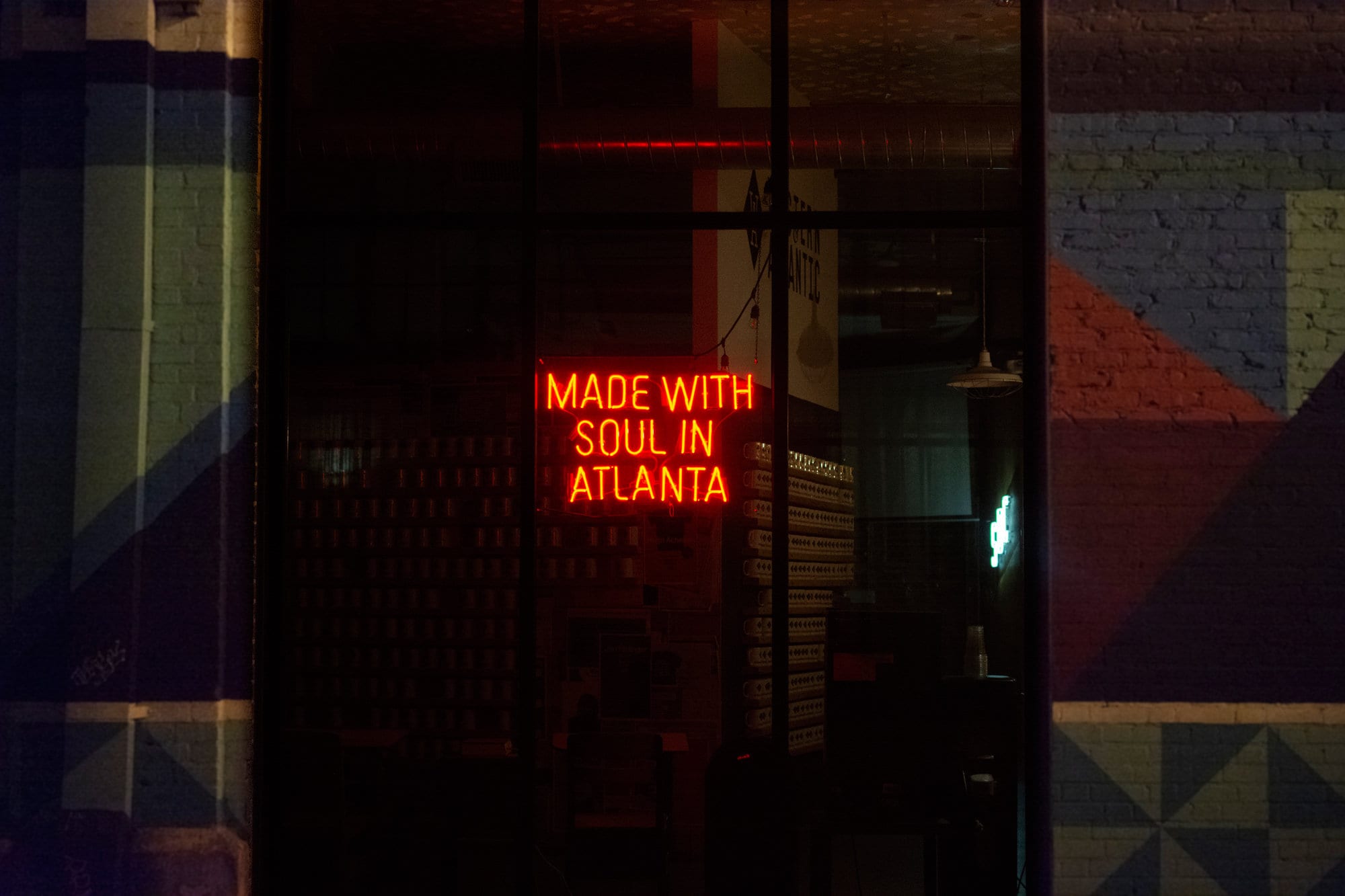 Atlanta Neon Lights - Photo Print - Etsy