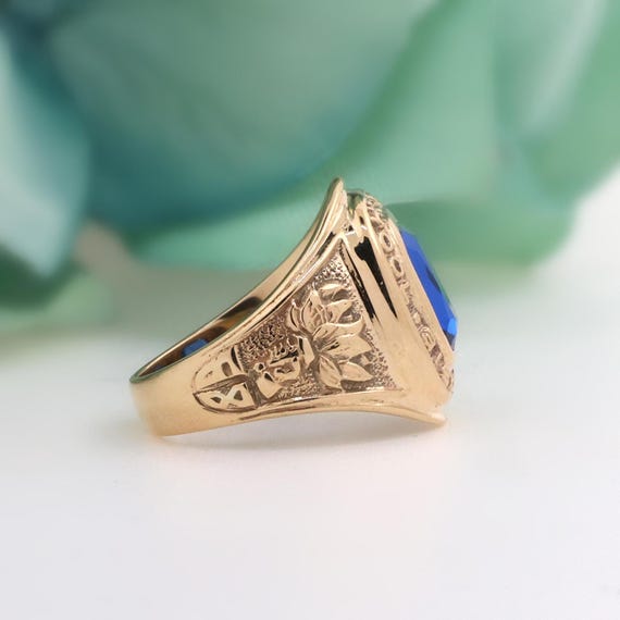 Canarsie High School Class Ring 1968 10k Yellow Gold … - Gem