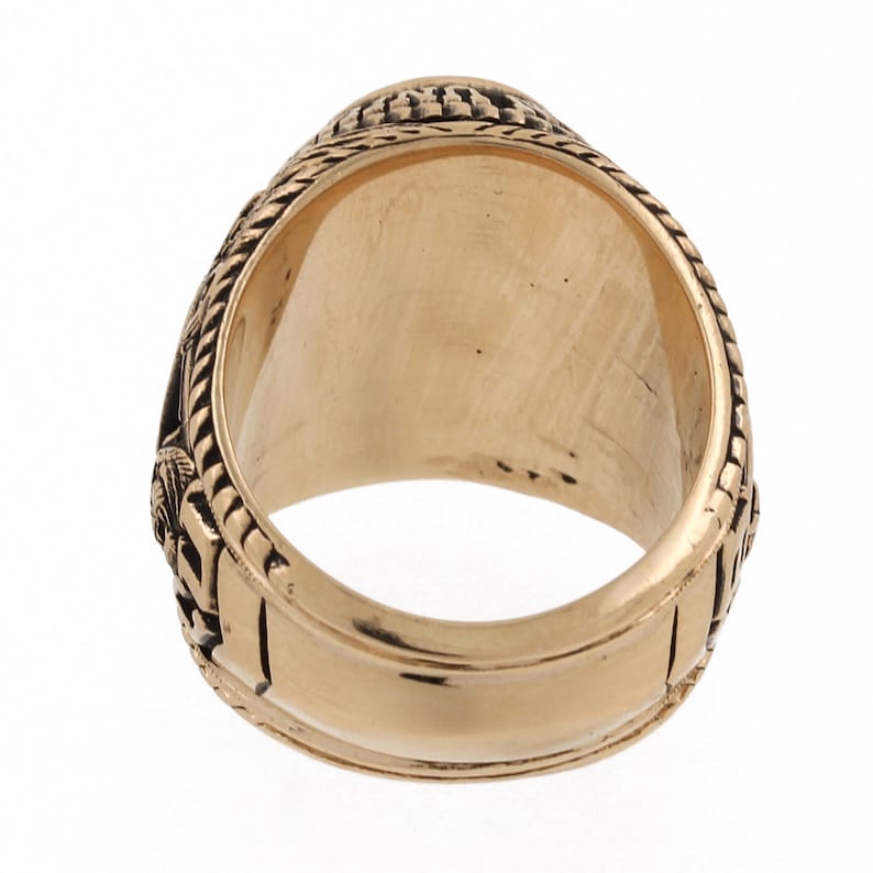 Men's Class Ring 10K Yellow Gold Clemson University 1889 - Etsy
