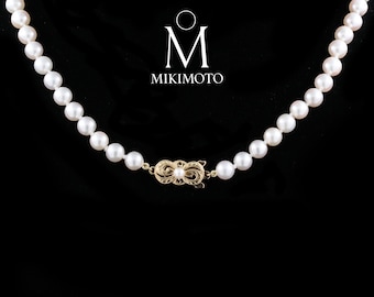 18k Mikimoto - Etsy