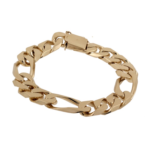 Wide Chain Bracelet - Etsy