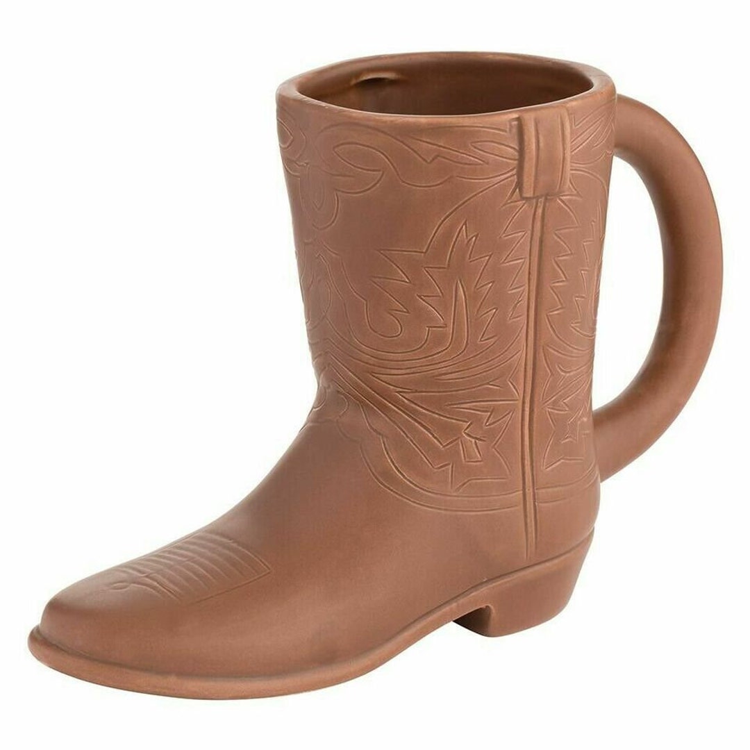 Cowboy Boot Mug, 18 Oz Cowboy Coffee Cup - Etsy