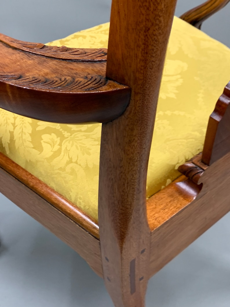 Reproduction Jonathan Shoemaker Armchair, C1760 - Etsy