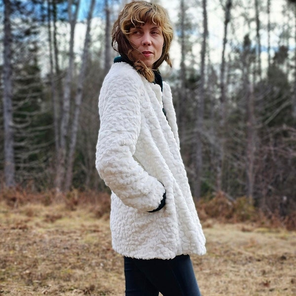 Snow Leopard Coat - Etsy