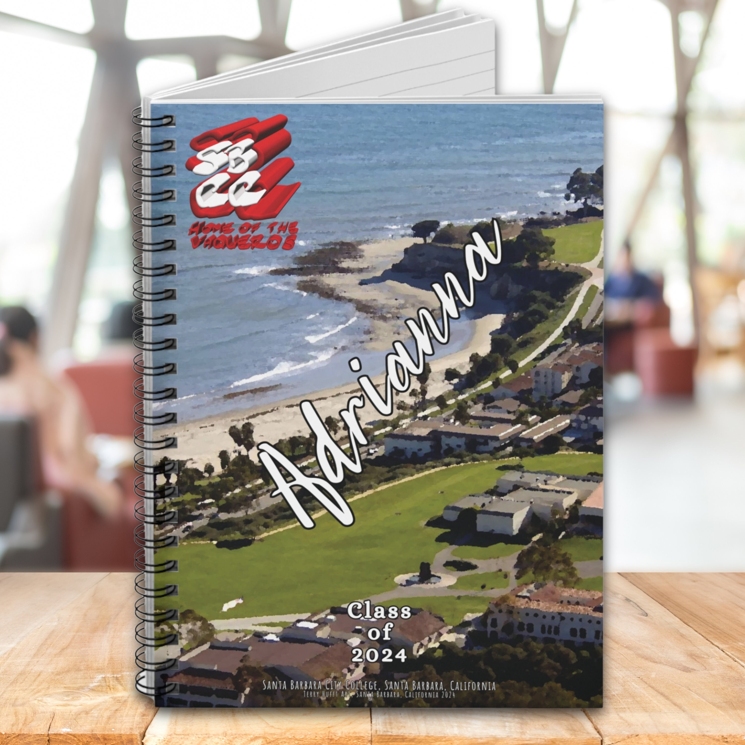 SBCC Spiral Notebook, Student-alumni-faculty-staff-classmate Gift, SB ...