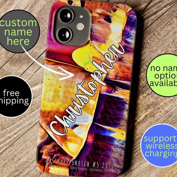 Abstract iPhone Case - Etsy