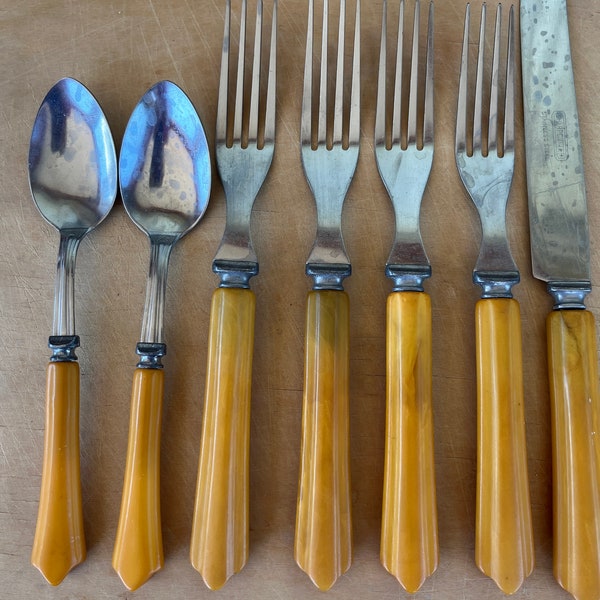 Bakelite Flatware - Etsy